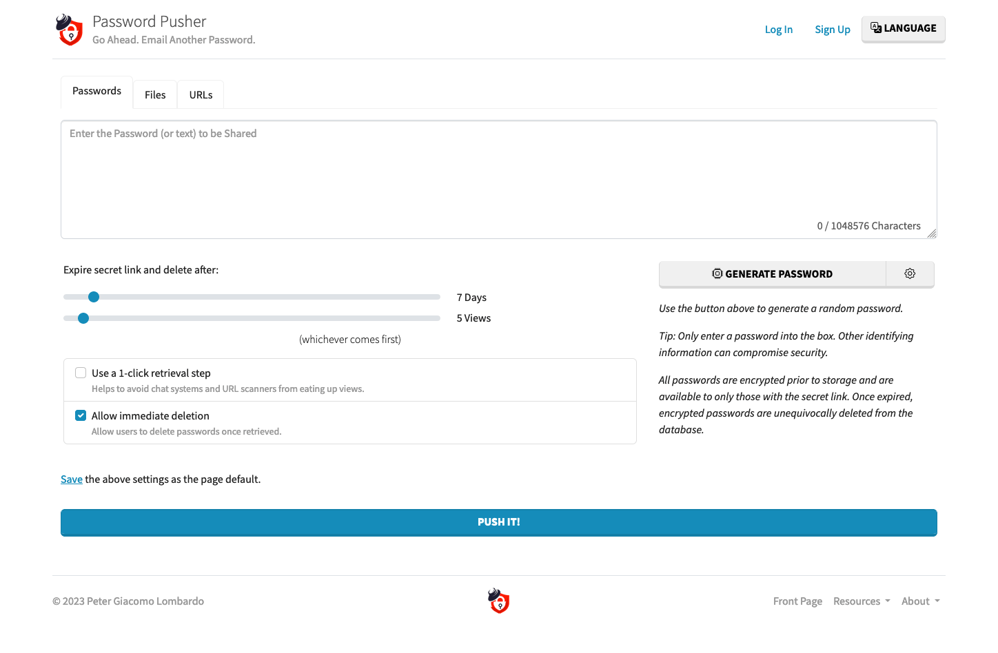 Rebranding Password Pusher - Password Pusher