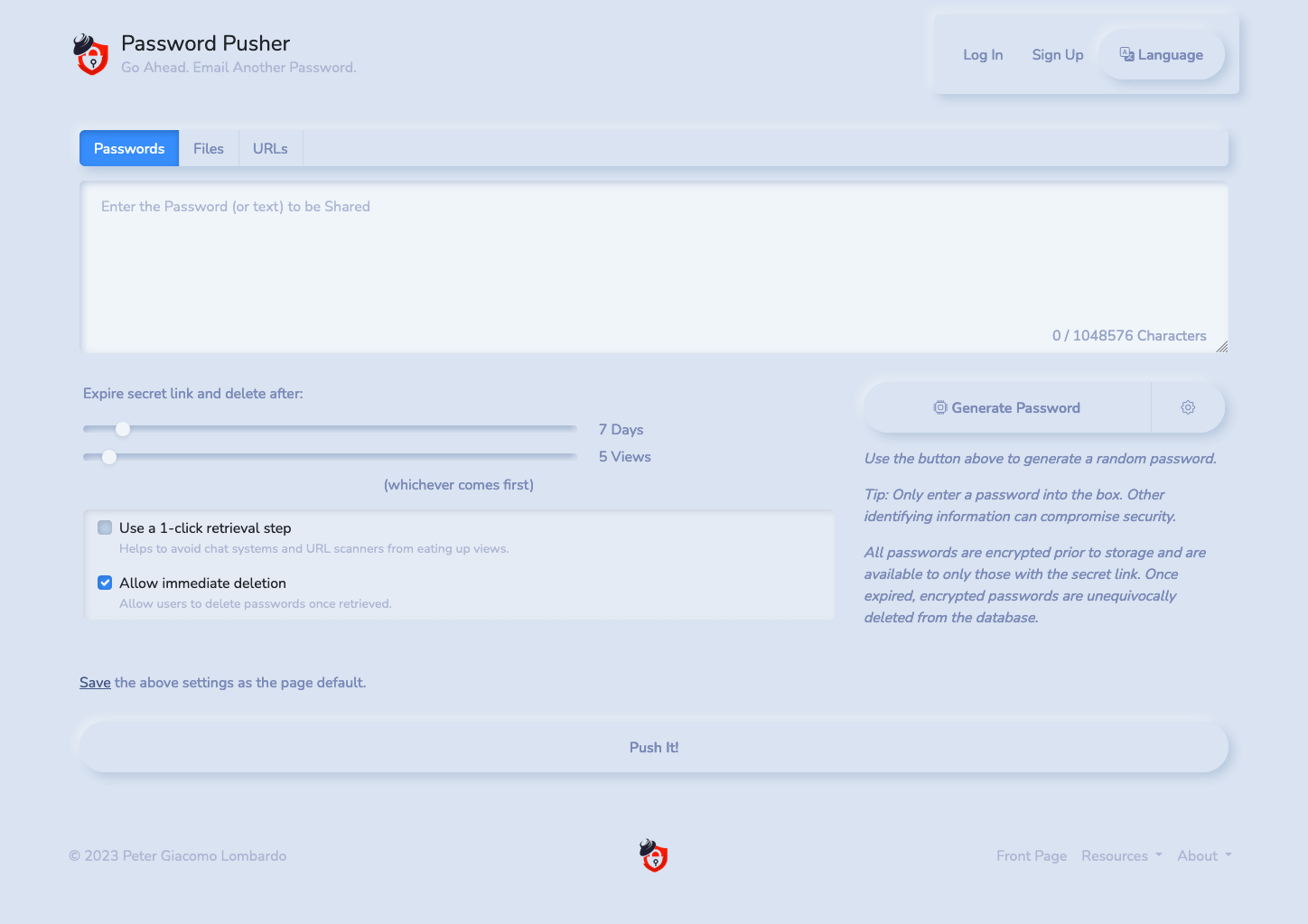 Rebranding Password Pusher - Password Pusher